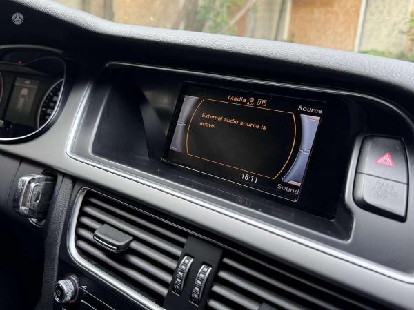 Black Audi A4 2013 in Vilnius, with an engine capacity of 1.97 L and mileage of 339 thousand km for 4999 €, photo 10 on AUTOMOTO.COM.LV