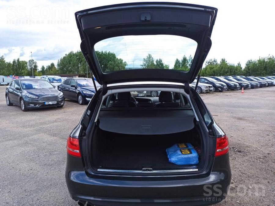 Melns Audi A4 2013 Daugavpils, ar dzinēja tilpumu 2.00 L un nobraukumu 0 tūkst. km par 7400 €, foto 14 vietnē AUTOMOTO.COM.LV