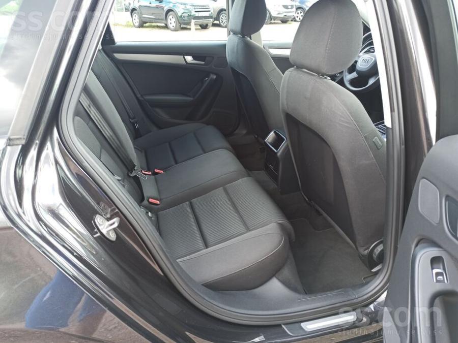 Melns Audi A4 2013 Daugavpils, ar dzinēja tilpumu 2.00 L un nobraukumu 0 tūkst. km par 7400 €, foto 15 vietnē AUTOMOTO.COM.LV