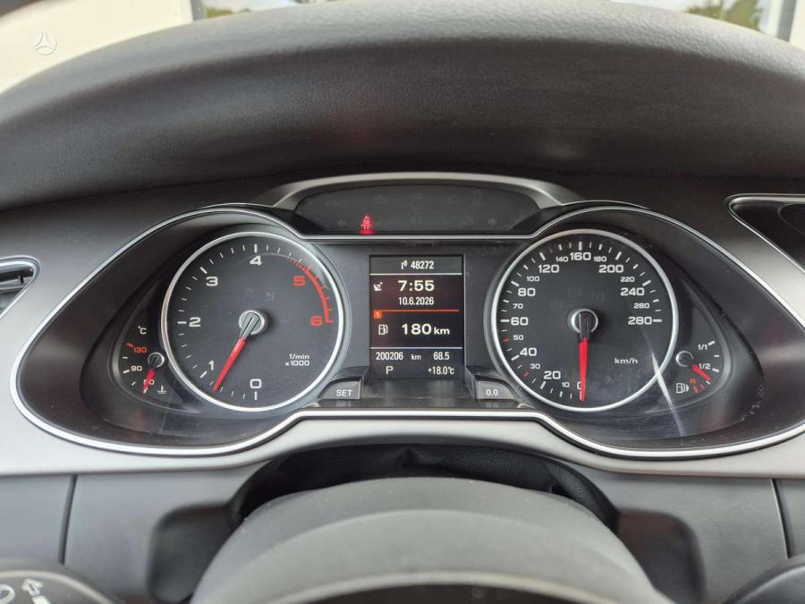 Black Audi A4 2013 in Marijampole, with an engine capacity of 2.97 L and mileage of 200 thousand km for 10000 €, photo 18 on AUTOMOTO.COM.LV