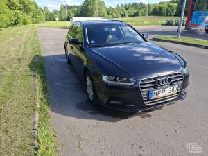 Melns Audi A4 2013 Viļņa, ar dzinēja tilpumu 1.80 L un nobraukumu 220 tūkst. km par 7250 €, foto  vietnē AUTOMOTO.COM.LV