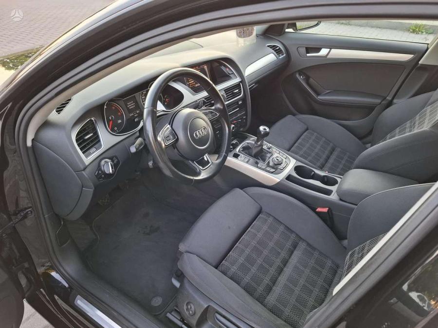 Melns Audi A4 2013 Klaipėda, ar dzinēja tilpumu 1.97 L un nobraukumu 238 tūkst. km par 6000 €, foto 8 vietnē AUTOMOTO.COM.LV