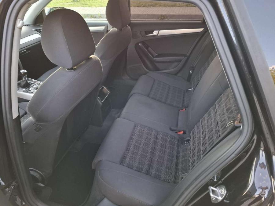 Melns Audi A4 2013 Klaipėda, ar dzinēja tilpumu 1.97 L un nobraukumu 238 tūkst. km par 6000 €, foto 9 vietnē AUTOMOTO.COM.LV