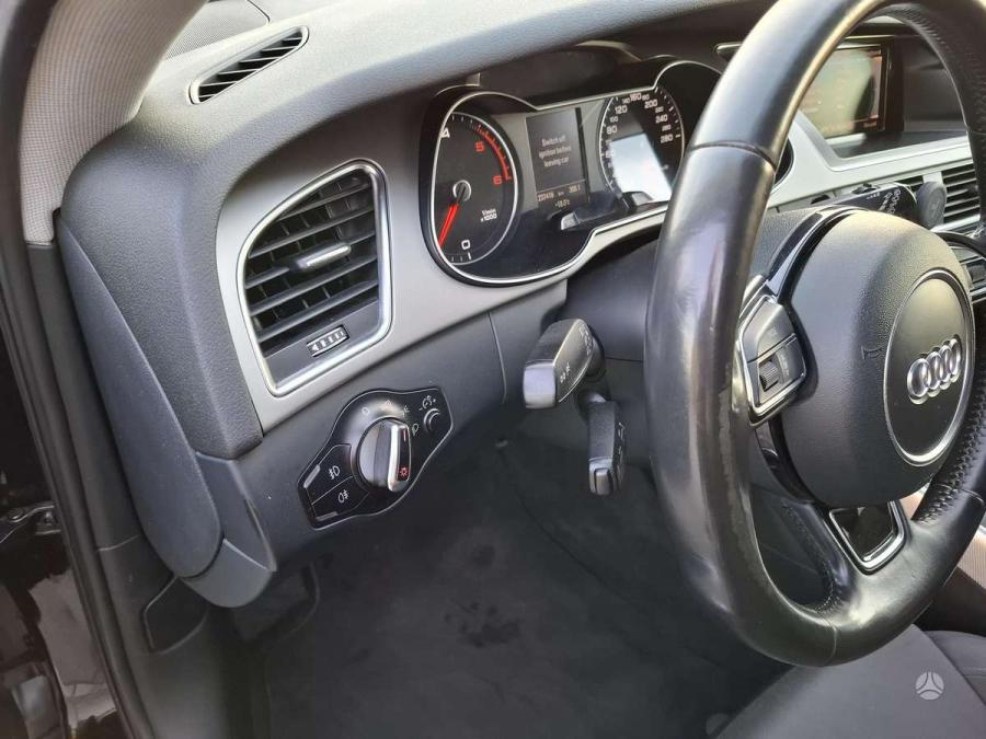 Melns Audi A4 2013 Klaipėda, ar dzinēja tilpumu 1.97 L un nobraukumu 238 tūkst. km par 6000 €, foto 12 vietnē AUTOMOTO.COM.LV
