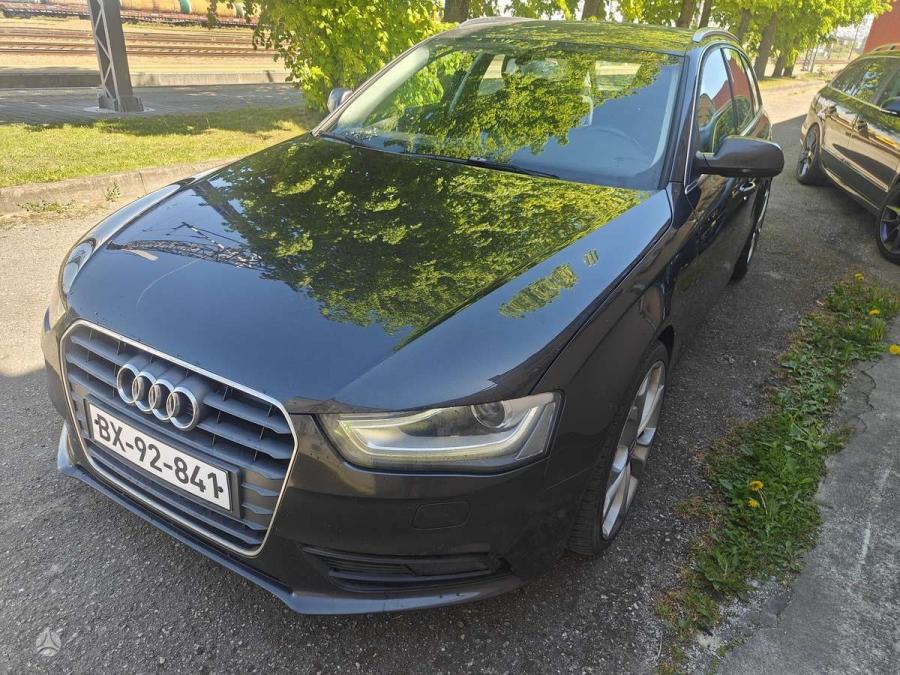 Melns Audi A4 2013 Klaipėda, ar dzinēja tilpumu 2.97 L un nobraukumu 265 tūkst. km par 5150 €, foto 4 vietnē AUTOMOTO.COM.LV