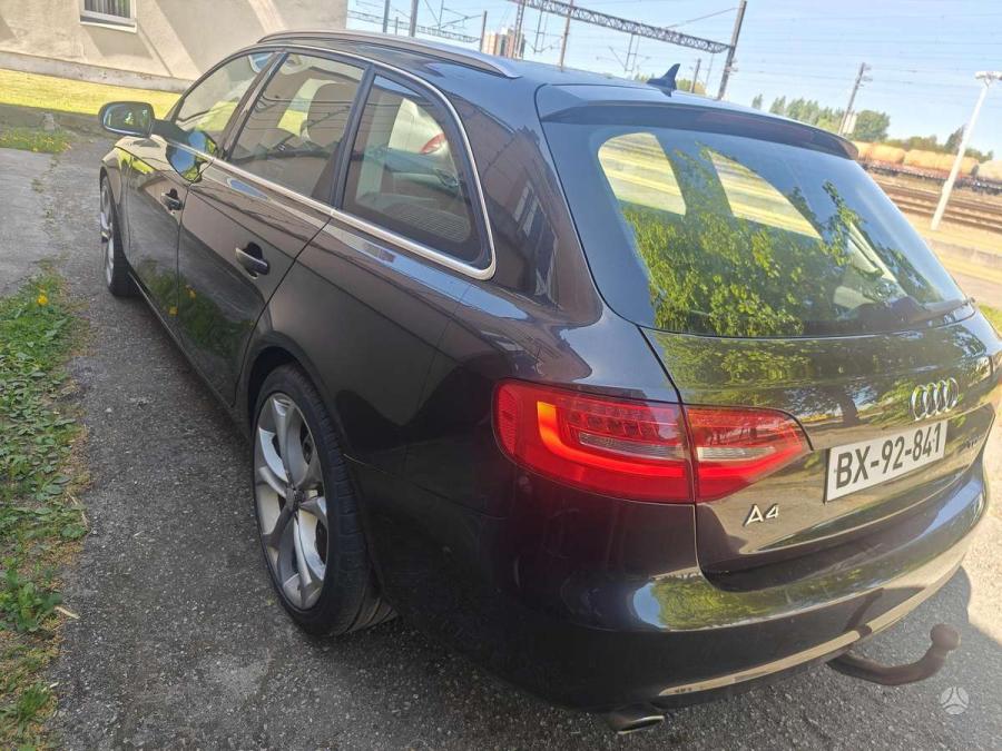Melns Audi A4 2013 Klaipėda, ar dzinēja tilpumu 2.97 L un nobraukumu 265 tūkst. km par 5150 €, foto 6 vietnē AUTOMOTO.COM.LV