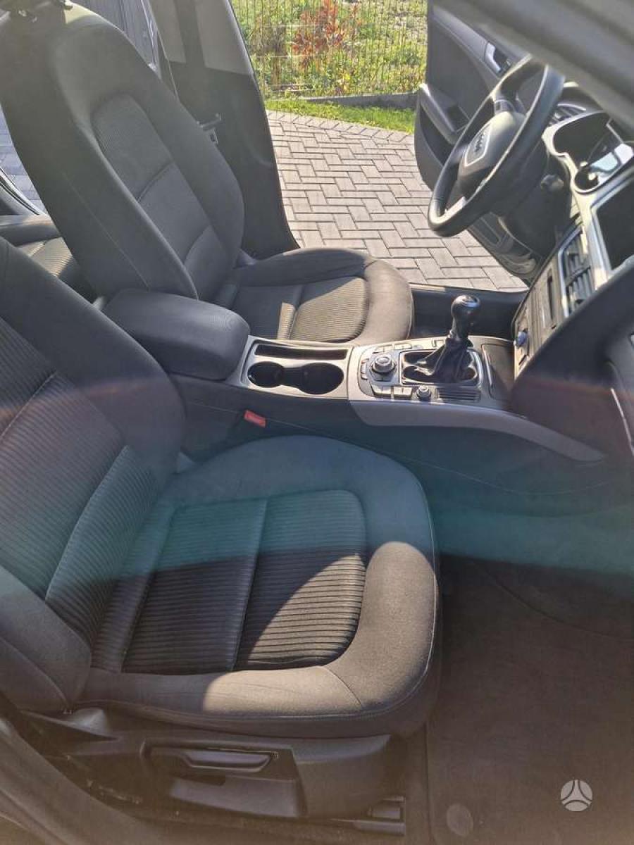 Melns Audi A4 2013 Telšiai, ar dzinēja tilpumu 2.00 L un nobraukumu 217 tūkst. km par 5450 €, foto 9 vietnē AUTOMOTO.COM.LV