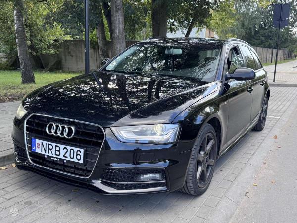 Melns Audi A4 2013 Viļņa, ar dzinēja tilpumu 1.97 L un nobraukumu 341 tūkst. km par 5500 €, foto 1 vietnē AUTOMOTO.COM.LV