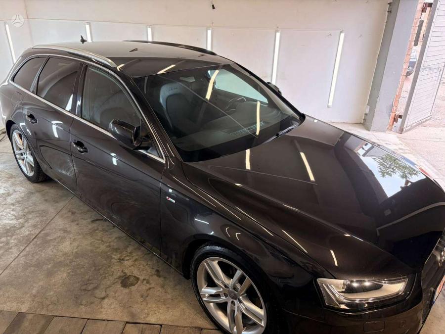 Black Audi A4 2013 in Kaunas, with an engine capacity of 1.97 L and mileage of 285 thousand km for 7499 €, photo 3 on AUTOMOTO.COM.LV
