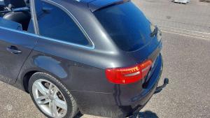 Black Audi A4 2013 in Kaunas, with an engine capacity of 1.97 L and mileage of 285 thousand km for 7499 €, photo 6 on AUTOMOTO.COM.LV