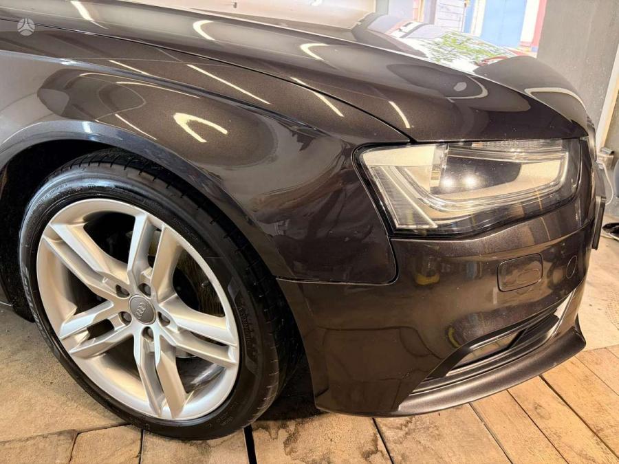Black Audi A4 2013 in Kaunas, with an engine capacity of 1.97 L and mileage of 285 thousand km for 7499 €, photo 8 on AUTOMOTO.COM.LV