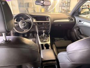 Black Audi A4 2013 in Kaunas, with an engine capacity of 1.97 L and mileage of 285 thousand km for 7499 €, photo 10 on AUTOMOTO.COM.LV