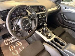 Black Audi A4 2013 in Kaunas, with an engine capacity of 1.97 L and mileage of 285 thousand km for 7499 €, photo 11 on AUTOMOTO.COM.LV