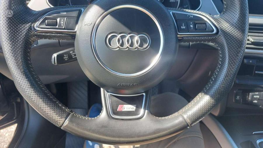 Black Audi A4 2013 in Kaunas, with an engine capacity of 1.97 L and mileage of 285 thousand km for 7499 €, photo 13 on AUTOMOTO.COM.LV