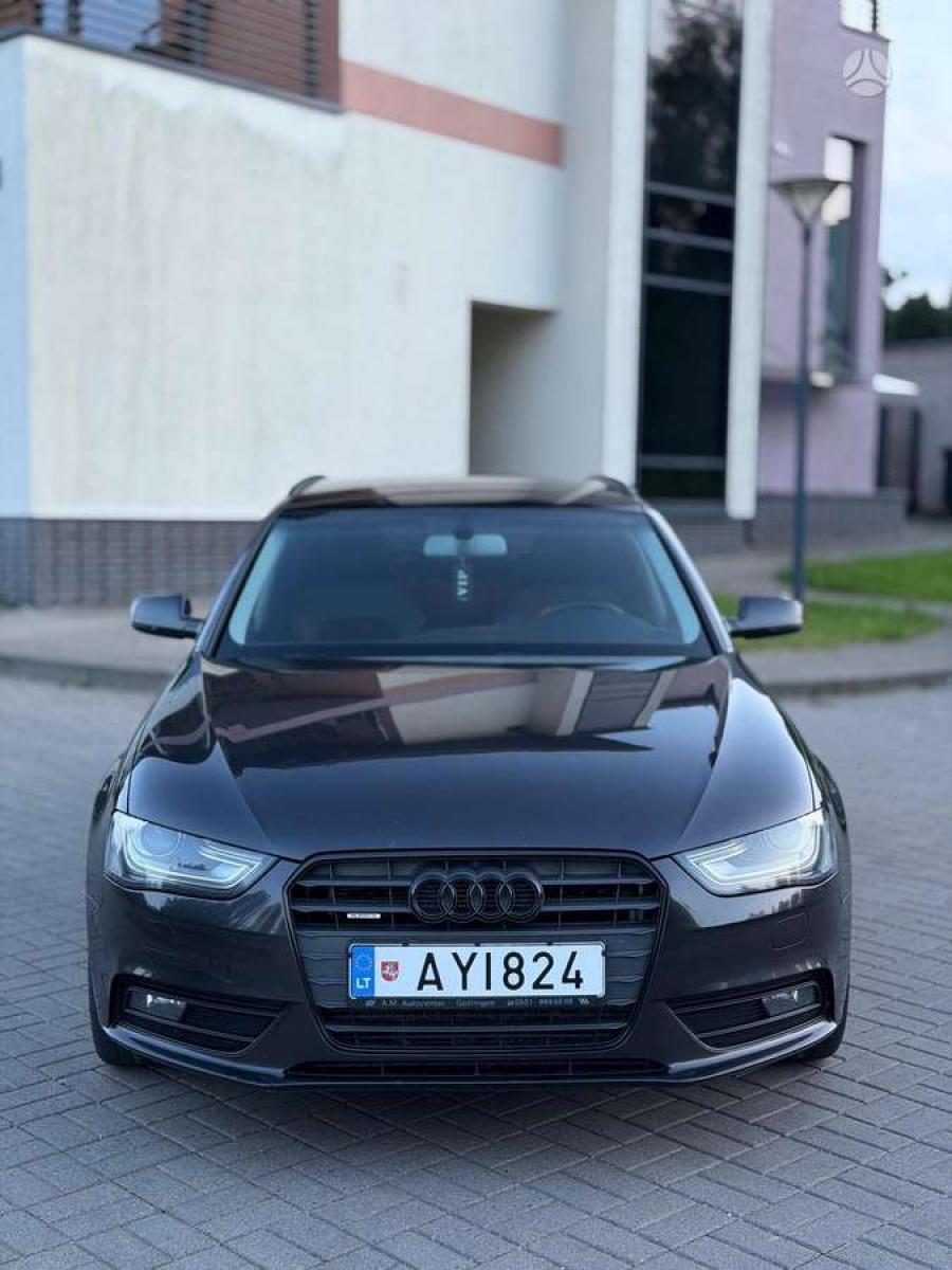 Black Audi A4 2013 in Vilnius, with an engine capacity of 0.00 L and mileage of 295 thousand km for 6900 €, photo 4 on AUTOMOTO.COM.LV
