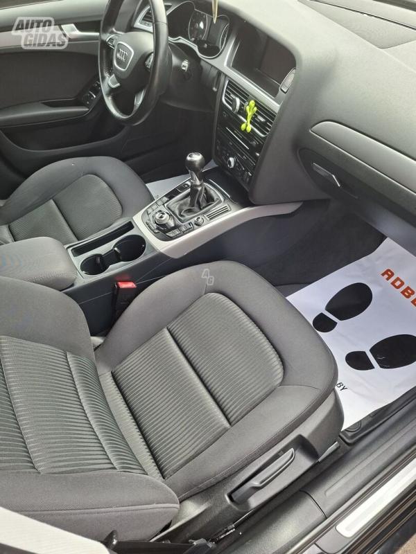 Melns Audi A4 2013 Viļņa, ar dzinēja tilpumu 1.80 L un nobraukumu 220 tūkst. km par 7050 €, foto 7 vietnē AUTOMOTO.COM.LV