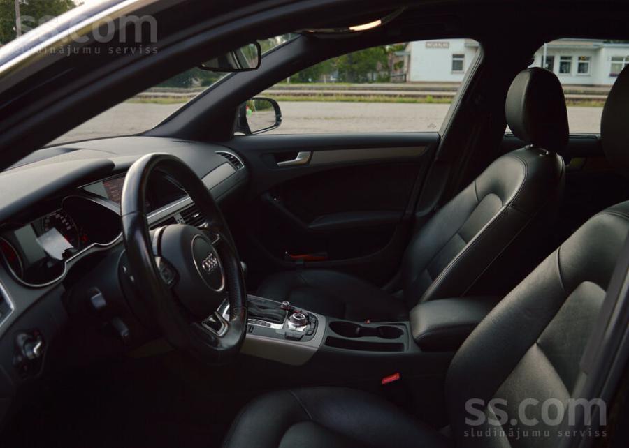 Melns Audi A4 2013 Rīga, ar dzinēja tilpumu 1.80 L un nobraukumu 312 tūkst. km par 8200 €, foto 10 vietnē AUTOMOTO.COM.LV