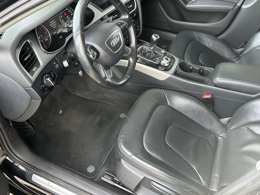 Black Audi A4 2013 in Raseiniai, with an engine capacity of 1.97 L and mileage of 295 thousand km for 7150 €, photo 25 on AUTOMOTO.COM.LV
