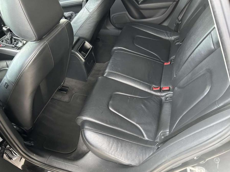 Black Audi A4 2013 in Raseiniai, with an engine capacity of 1.97 L and mileage of 295 thousand km for 7150 €, photo 26 on AUTOMOTO.COM.LV