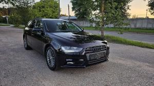 Black Audi A4 2013 in Vilnius, with an engine capacity of 1.97 L and mileage of 300 thousand km for 5600 €, photo  on AUTOMOTO.COM.LV
