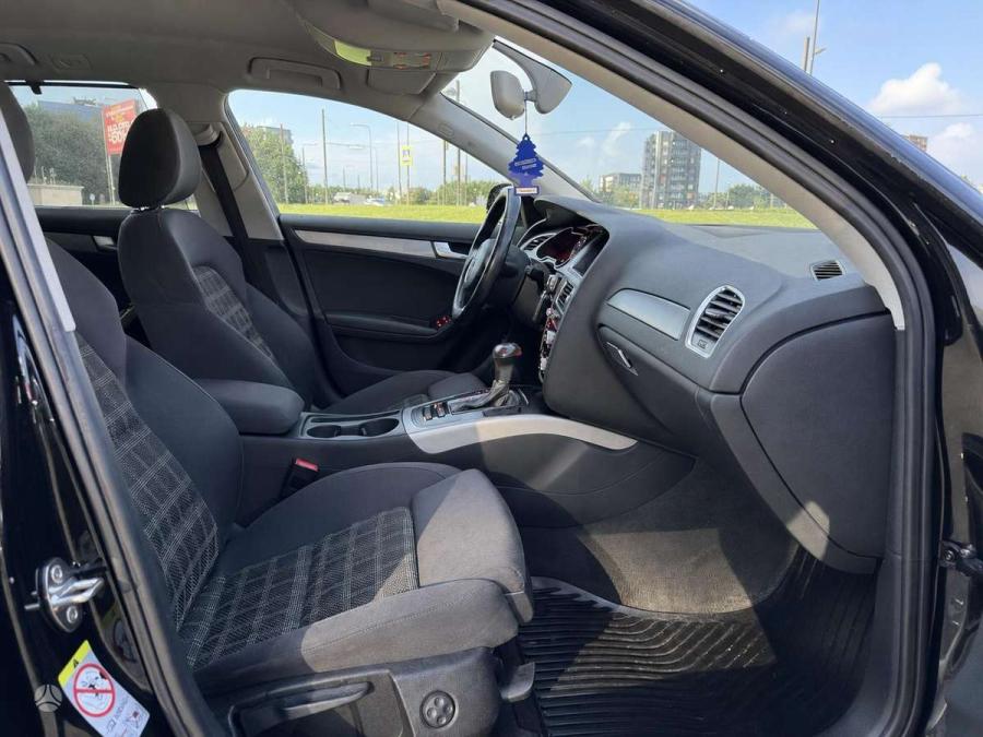 Black Audi A4 2013 in Kaunas, with an engine capacity of 1.97 L and mileage of 334 thousand km for 7000 €, photo 11 on AUTOMOTO.COM.LV