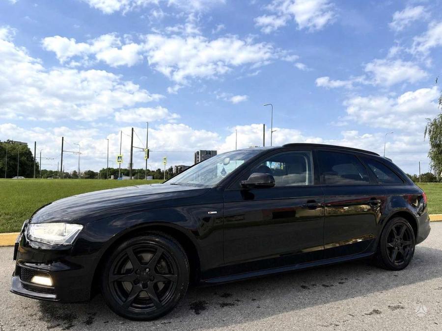 Black Audi A4 2013 in Kaunas, with an engine capacity of 1.97 L and mileage of 334 thousand km for 7000 €, photo 14 on AUTOMOTO.COM.LV