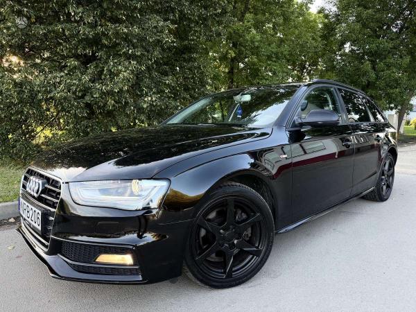 Melns Audi A4 2013 Kauņa, ar dzinēja tilpumu 1.97 L un nobraukumu 336 tūkst. km par 6750 €, foto 1 vietnē AUTOMOTO.COM.LV