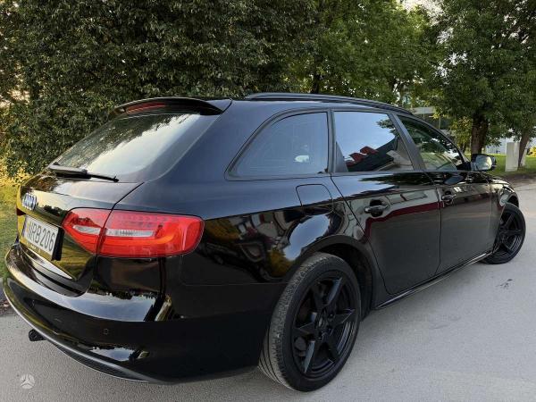 Black Audi A4 2013 in Kaunas, with an engine capacity of 1.97 L and mileage of 336 thousand km for 6700 €, photo 8 on AUTOMOTO.COM.LV