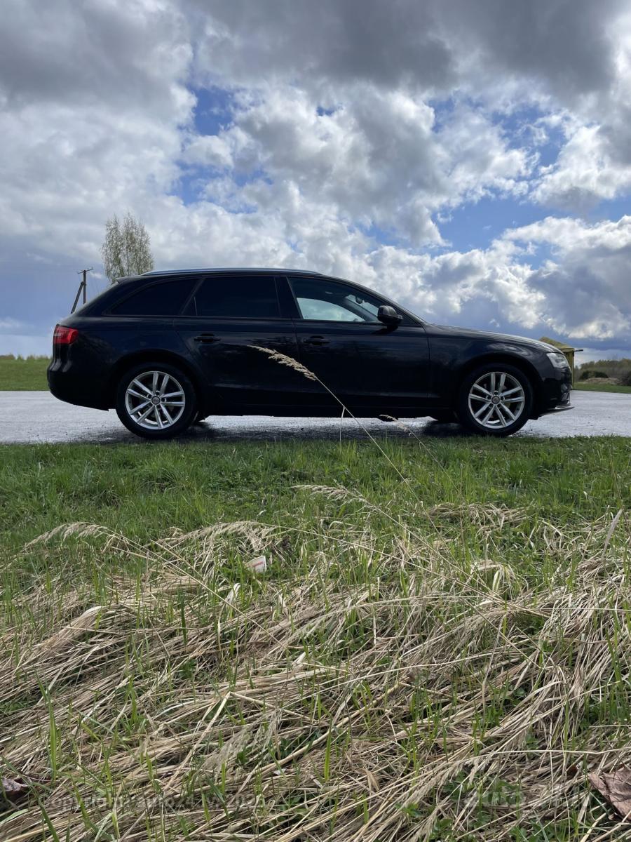 Black Audi A4 2013 in Tartu, with an engine capacity of 2.00 L and mileage of 368 thousand km for 5500 €, photo 6 on AUTOMOTO.COM.LV