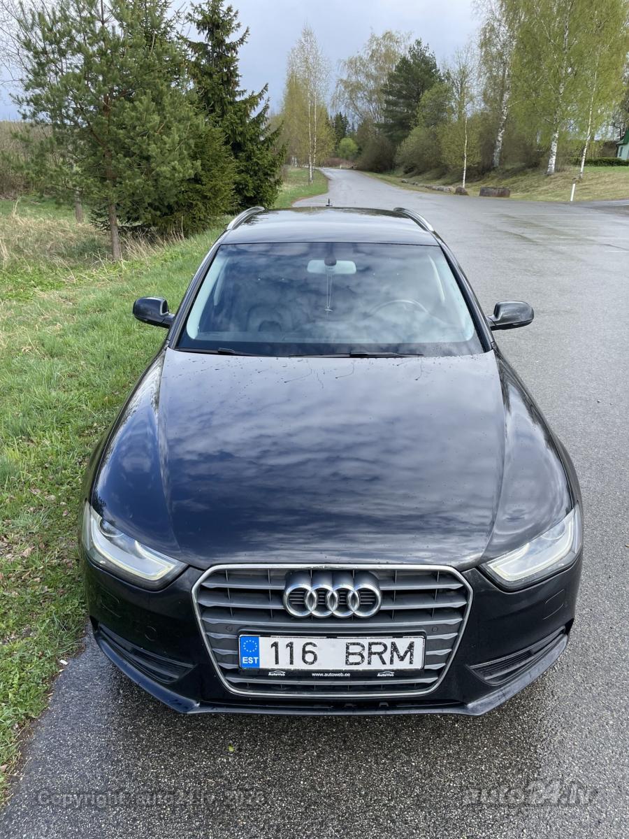 Black Audi A4 2013 in Tartu, with an engine capacity of 2.00 L and mileage of 368 thousand km for 5500 €, photo 7 on AUTOMOTO.COM.LV
