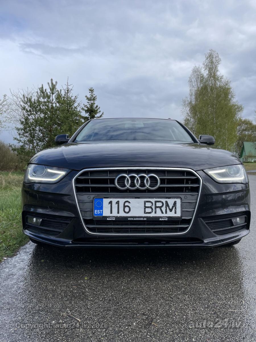 Black Audi A4 2013 in Tartu, with an engine capacity of 2.00 L and mileage of 368 thousand km for 5500 €, photo 8 on AUTOMOTO.COM.LV