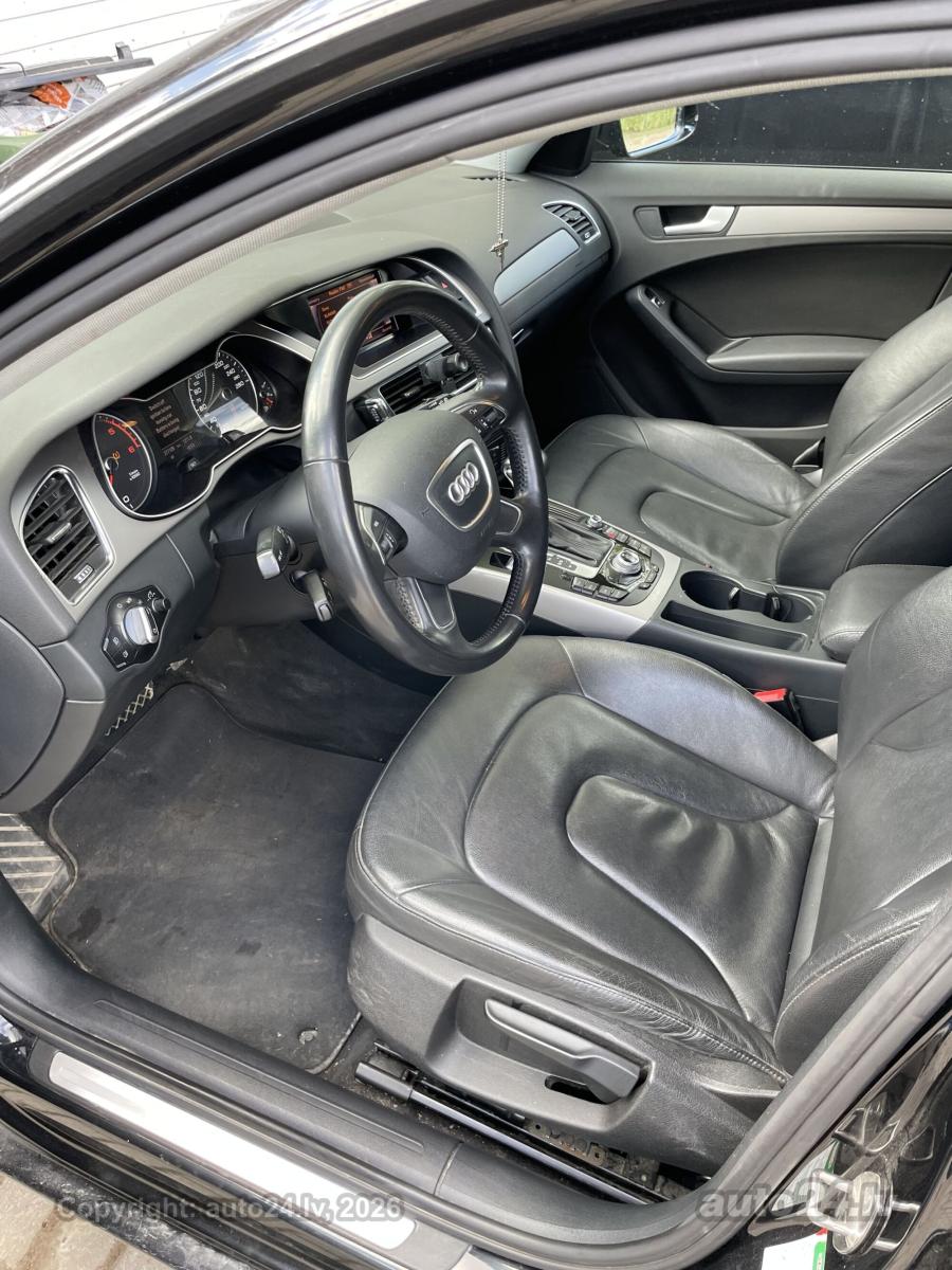 Black Audi A4 2013 in Tartu, with an engine capacity of 2.00 L and mileage of 368 thousand km for 5500 €, photo 11 on AUTOMOTO.COM.LV