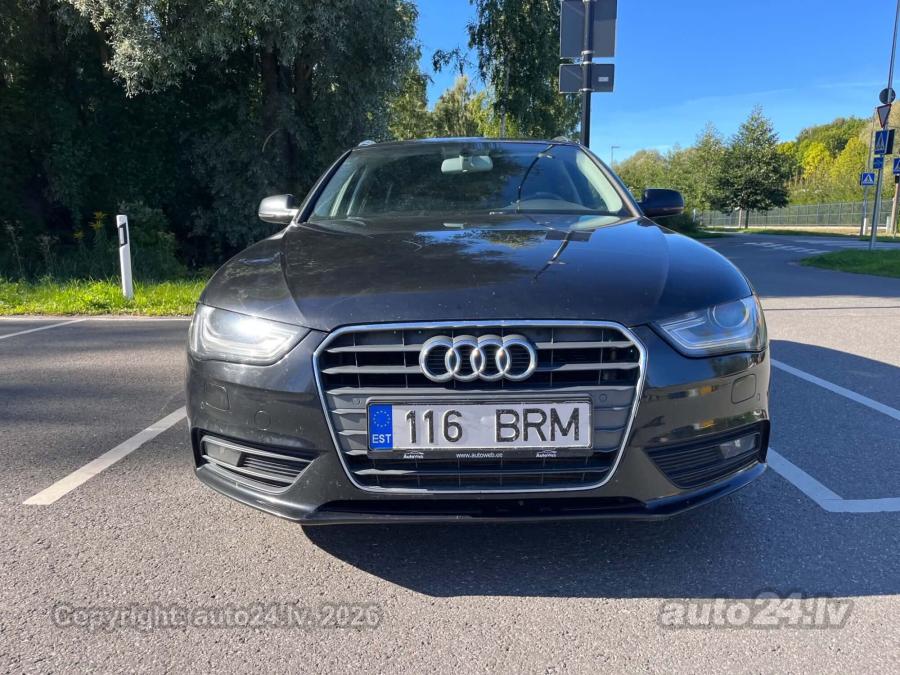 Black Audi A4 2013 in Tartu, with an engine capacity of 2.00 L and mileage of 368 thousand km for 5500 €, photo 18 on AUTOMOTO.COM.LV
