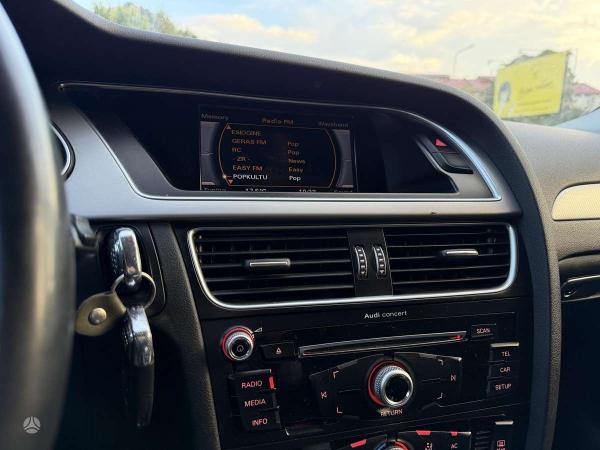 Black Audi A4 2013 in Kaunas, with an engine capacity of 1.97 L and mileage of 292 thousand km for 6950 €, photo 9 on AUTOMOTO.COM.LV