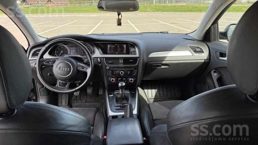 Melns Audi A4 2013 Rēzekne, ar dzinēja tilpumu 2.00 L un nobraukumu 357 tūkst. km par 6500 €, foto 8 vietnē AUTOMOTO.COM.LV