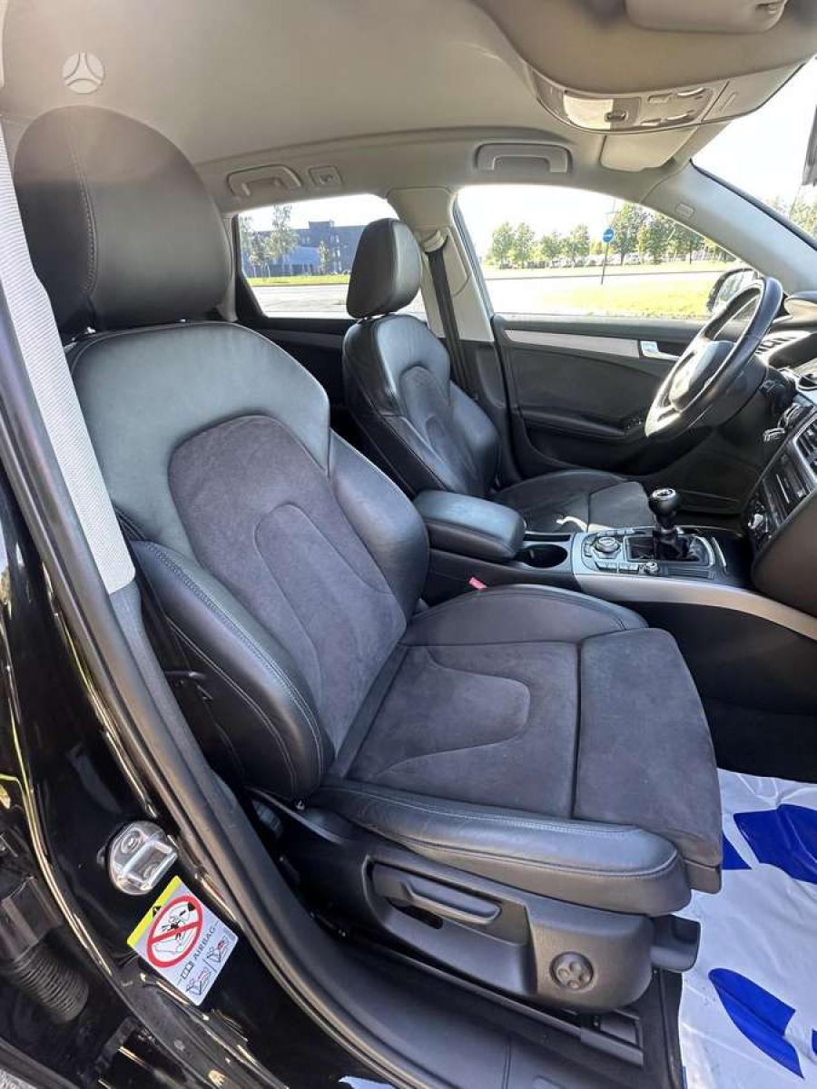 Melns Audi A4 2013 Kauņa, ar dzinēja tilpumu 1.97 L un nobraukumu 273 tūkst. km par 7555 €, foto 17 vietnē AUTOMOTO.COM.LV