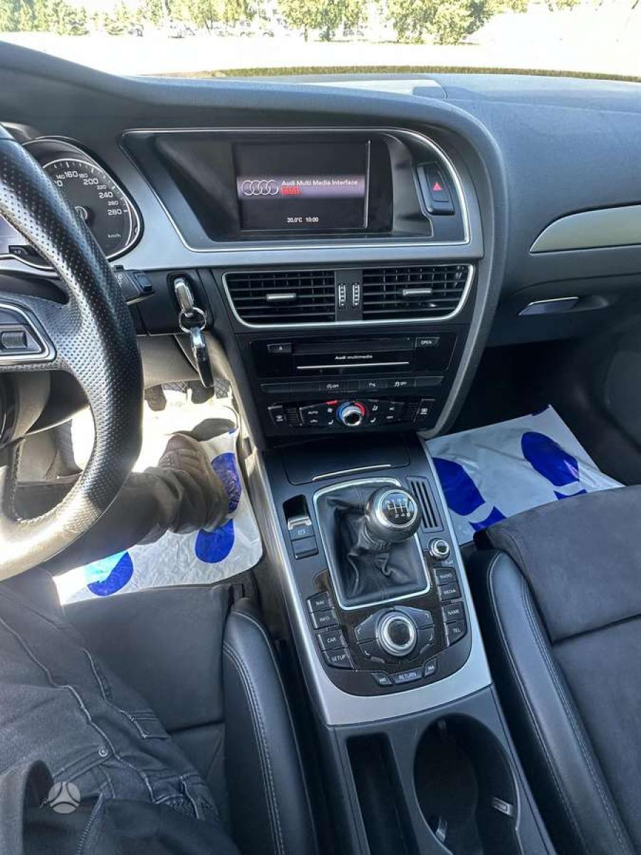 Melns Audi A4 2013 Kauņa, ar dzinēja tilpumu 1.97 L un nobraukumu 273 tūkst. km par 7555 €, foto 27 vietnē AUTOMOTO.COM.LV