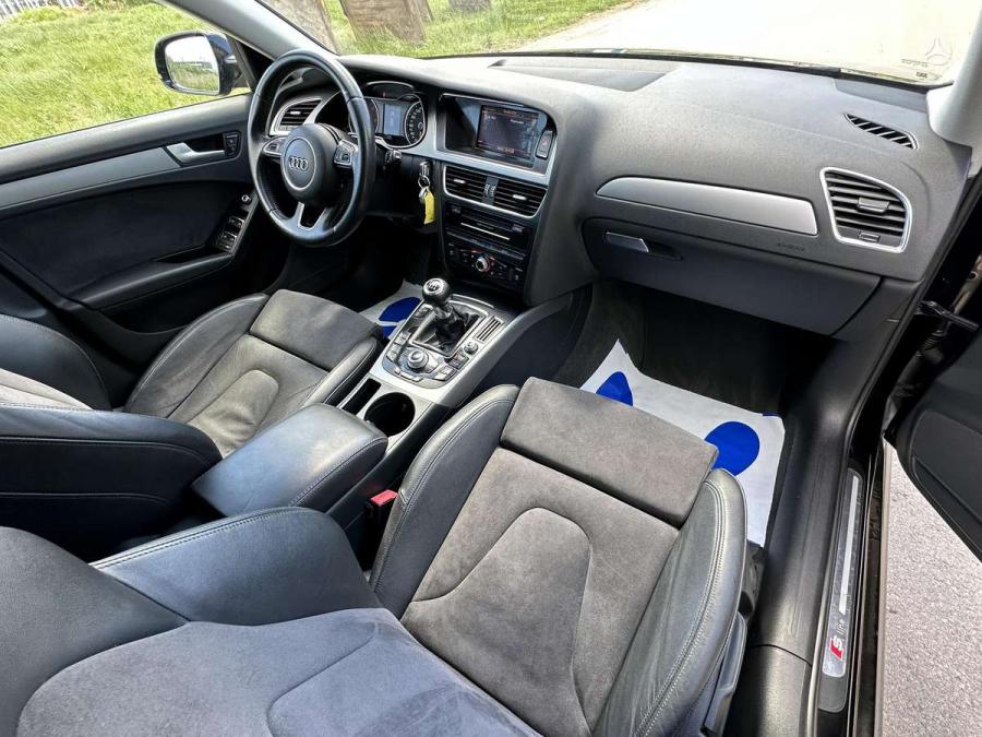 Melns Audi A4 2013 Kauņa, ar dzinēja tilpumu 1.97 L un nobraukumu 273 tūkst. km par 7555 €, foto 58 vietnē AUTOMOTO.COM.LV