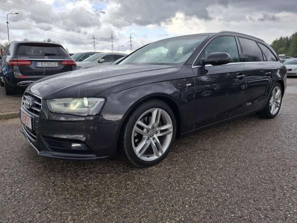 Black Audi A4 2013 in Kaunas, with an engine capacity of 1.97 L and mileage of 285 thousand km for 7150 €, photo 1 on AUTOMOTO.COM.LV