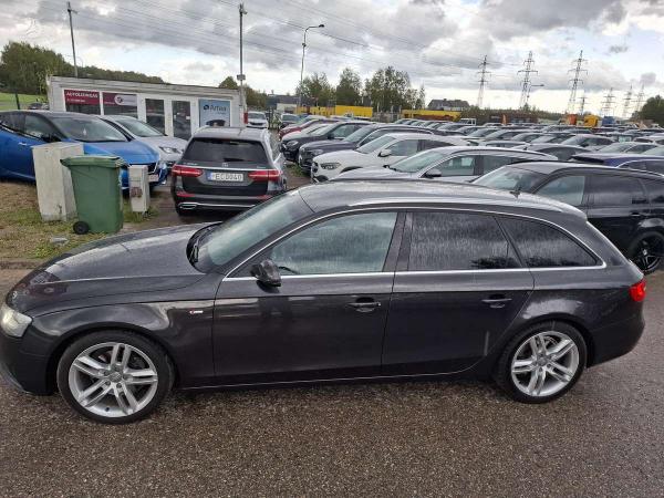 Black Audi A4 2013 in Kaunas, with an engine capacity of 1.97 L and mileage of 285 thousand km for 7150 €, photo 6 on AUTOMOTO.COM.LV