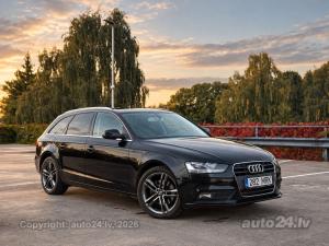 Melns Audi A4 2013 Tartu, ar dzinēja tilpumu 2.00 L un nobraukumu 322 tūkst. km par 4890 €, foto  vietnē AUTOMOTO.COM.LV