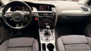 Black Audi A4 2013 in Vilnius, with an engine capacity of 1.97 L and mileage of 241 thousand km for 6900 €, photo 13 on AUTOMOTO.COM.LV