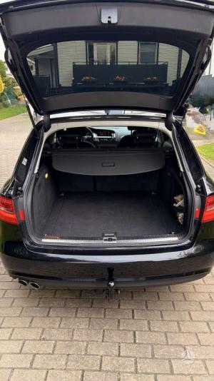 Black Audi A4 2013 in Vilnius, with an engine capacity of 1.97 L and mileage of 241 thousand km for 6900 €, photo 16 on AUTOMOTO.COM.LV
