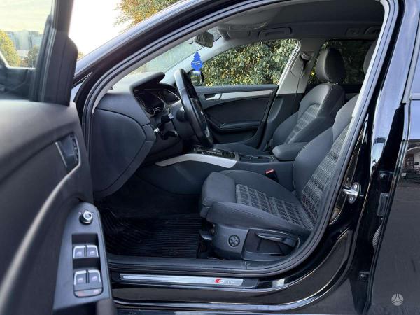 Black Audi A4 2013 in Kaunas, with an engine capacity of 1.97 L and mileage of 336 thousand km for 6500 €, photo 10 on AUTOMOTO.COM.LV