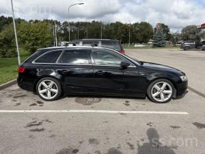 Black Audi A4 2013 in Riga, with an engine capacity of 2.00 L and mileage of 294 thousand km for 6590 €, photo 4 on AUTOMOTO.COM.LV