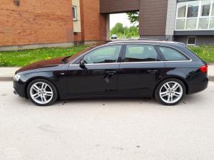 Melns Audi A4 2013 Viļņa, ar dzinēja tilpumu 2.00 L un nobraukumu 278 tūkst. km par 9000 €, foto 1 vietnē AUTOMOTO.COM.LV