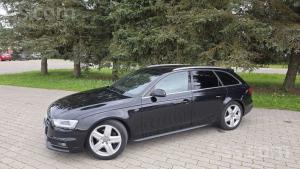 Black Audi A4 2013 in Jelgava, with an engine capacity of 2.00 L and mileage of 335 thousand km for 10250 €, photo 3 on AUTOMOTO.COM.LV