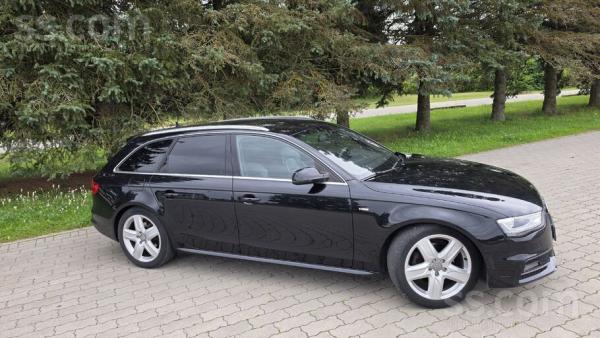Black Audi A4 2013 in Jelgava, with an engine capacity of 2.00 L and mileage of 335 thousand km for 10250 €, photo 6 on AUTOMOTO.COM.LV