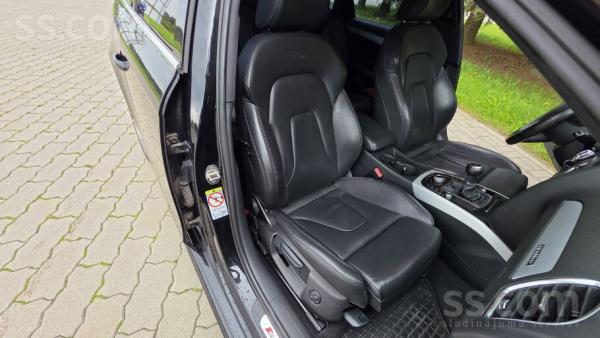 Black Audi A4 2013 in Jelgava, with an engine capacity of 2.00 L and mileage of 335 thousand km for 10250 €, photo 11 on AUTOMOTO.COM.LV