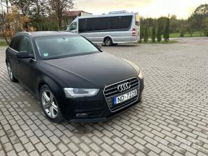 Black Audi A4 2013 in Aizkraukle, with an engine capacity of 2.00 L and mileage of 320 thousand km for 6200 €, photo  on AUTOMOTO.COM.LV